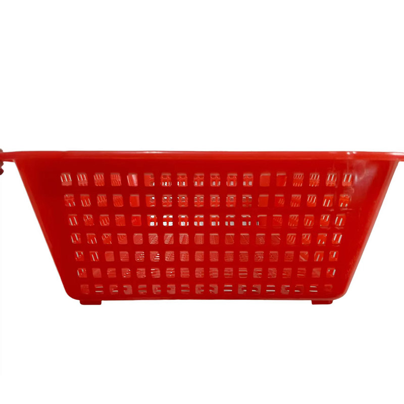 PE Material 60 Series Red Plastic Basket | Jindong Plastic