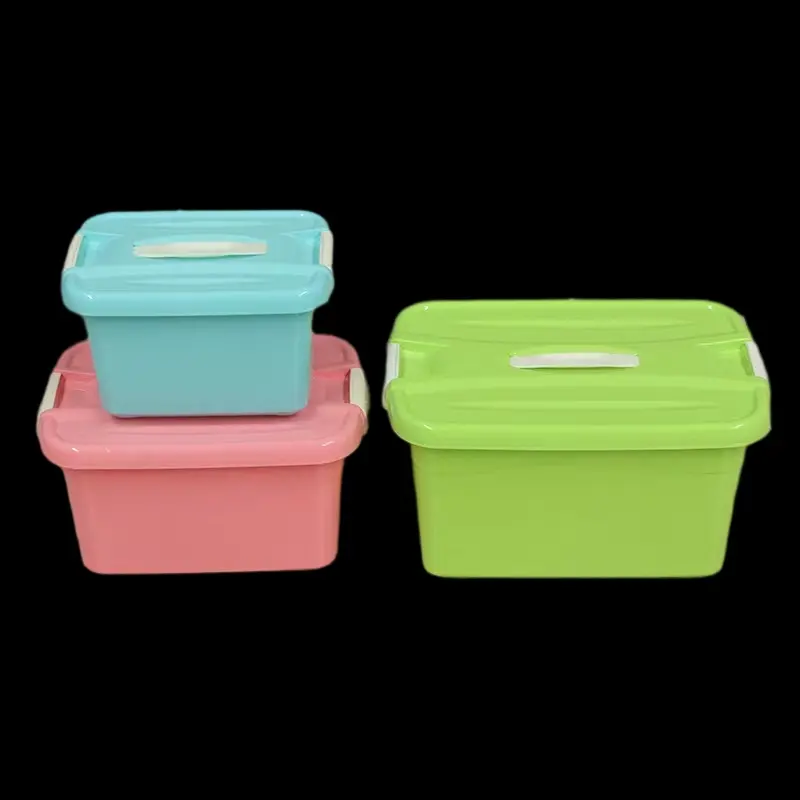 PP Material D Series Blue Plastic Storage Box | Jindong Plastic