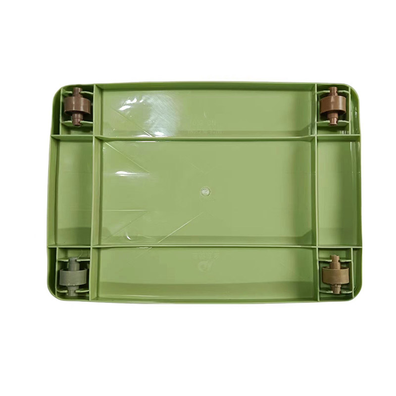 PP Material D Series Bright Green Plastic Storage Box | Jindong Plastic