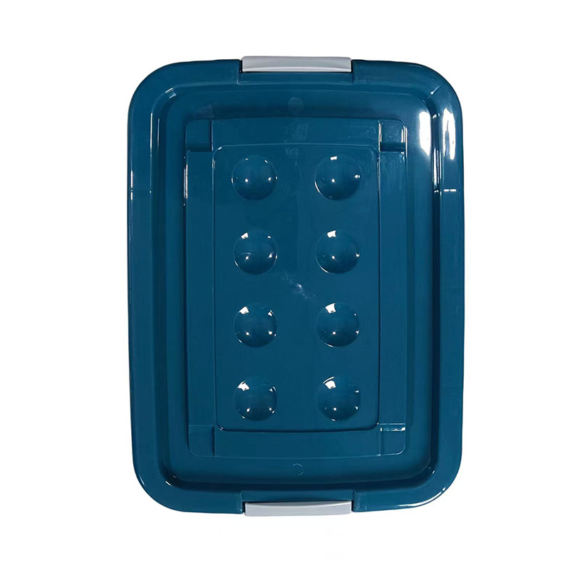 PP Material D Series Dark Blue Plastic Storage Box | Jindong Plastic