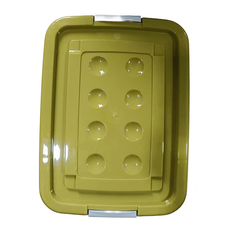 PP Material D Series Green Plastic Storage Box | Jindong Plastic