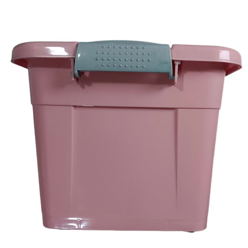 PP Material D Series Pink Plastic Storage Box | Jindong Plastic