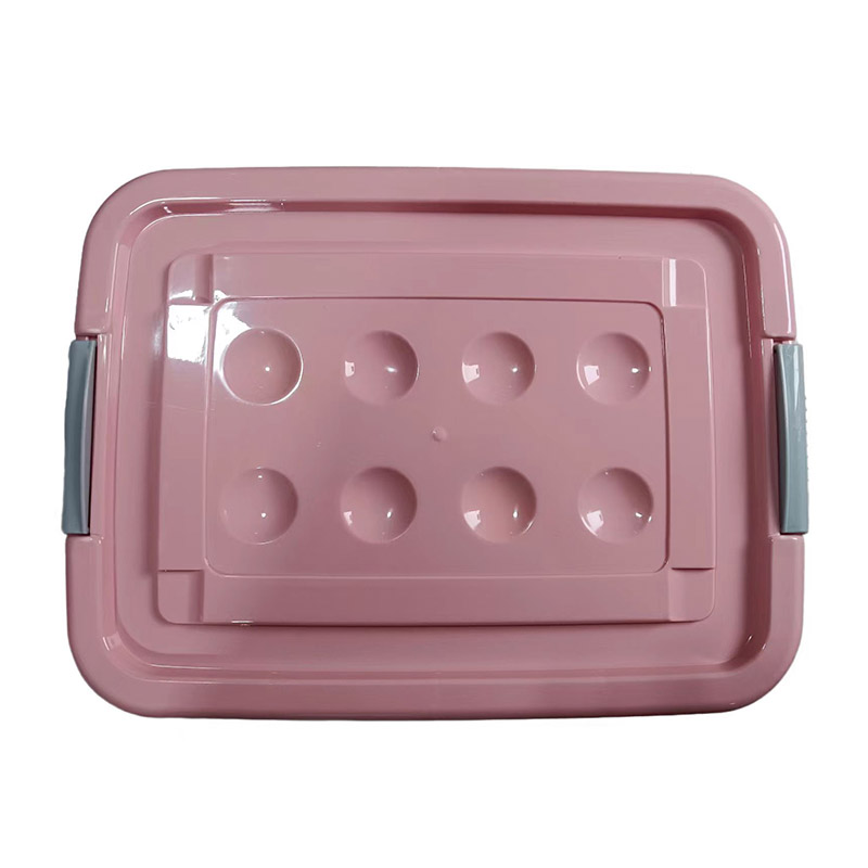 PP Material D Series Pink Plastic Storage Box | Jindong Plastic