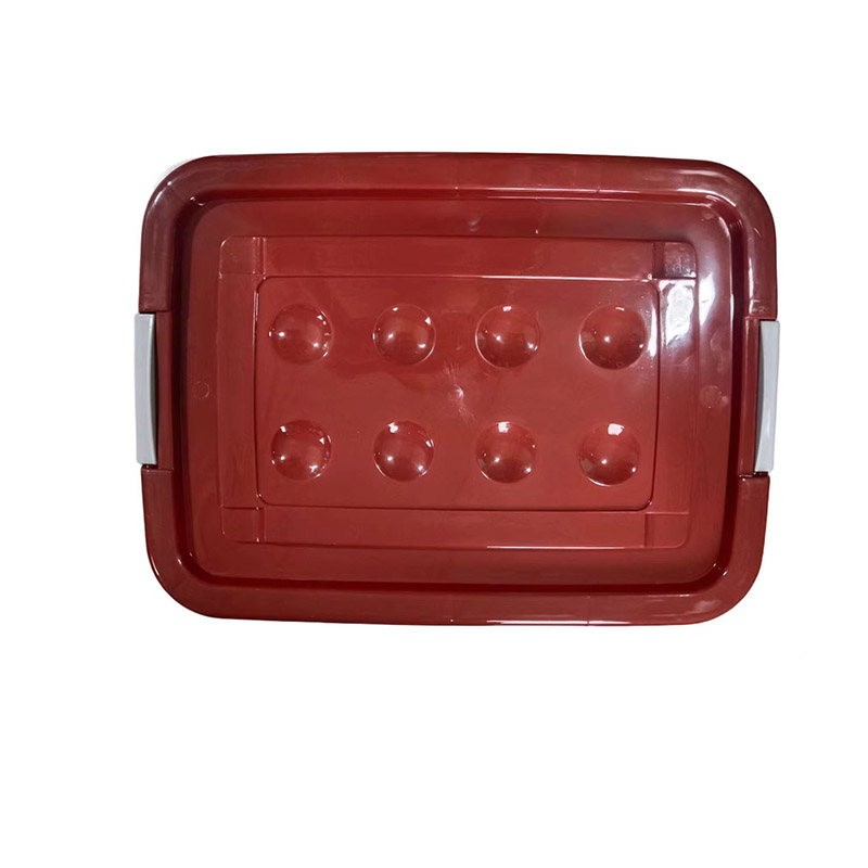 PP Material D Series Red Plastic Storage Box | Jindong Plastic
