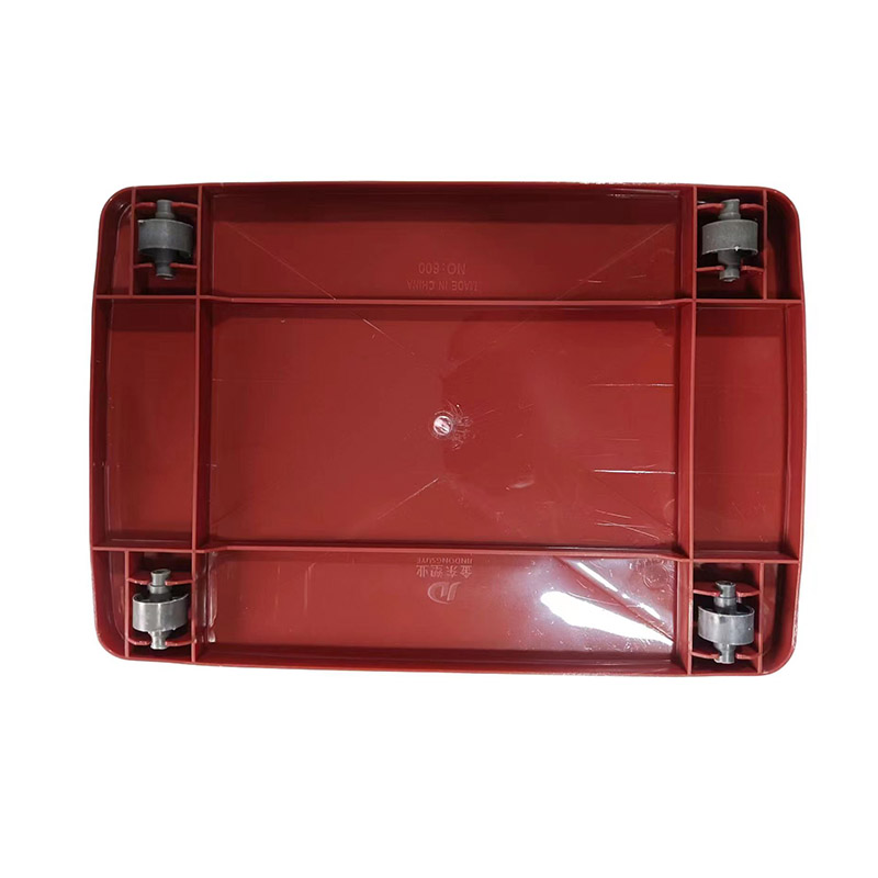 PP Material D Series Red Plastic Storage Box | Jindong Plastic