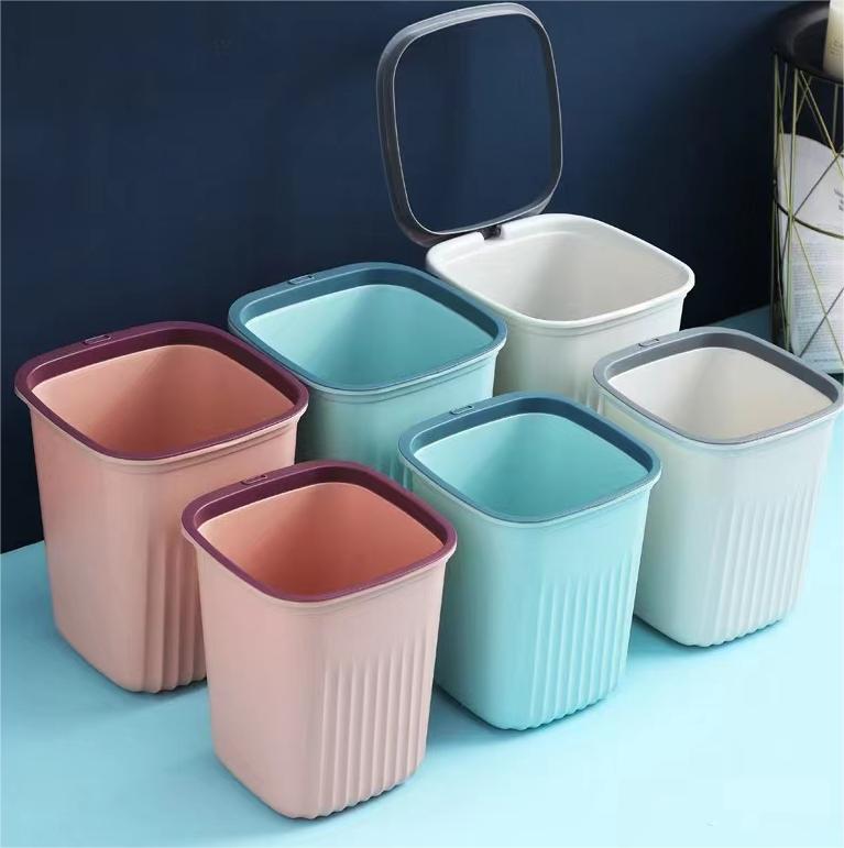 Nordic Style Plastic Trash Can | Jindong Plastic